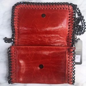 German Fuentes | Bags | German Fuentes Chained Leather Crossbody Bag ...